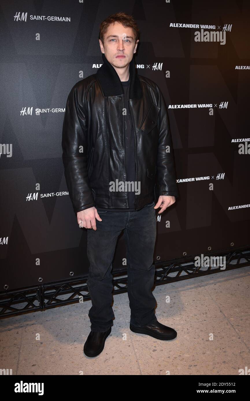 Vincent Rottiers attends the H&M x Alexander Wang Launch on November 5 ...
