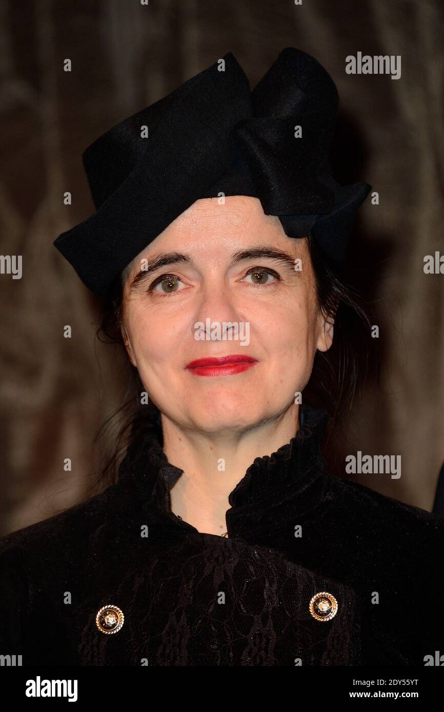 Amelie Nothomb attending the Prix Decembre 2014 French literary prize ...