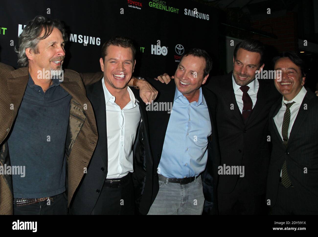 Peter Farrelly, Matt Damon, Bobby Farrelly, Ben Affleck, Len Amato ...