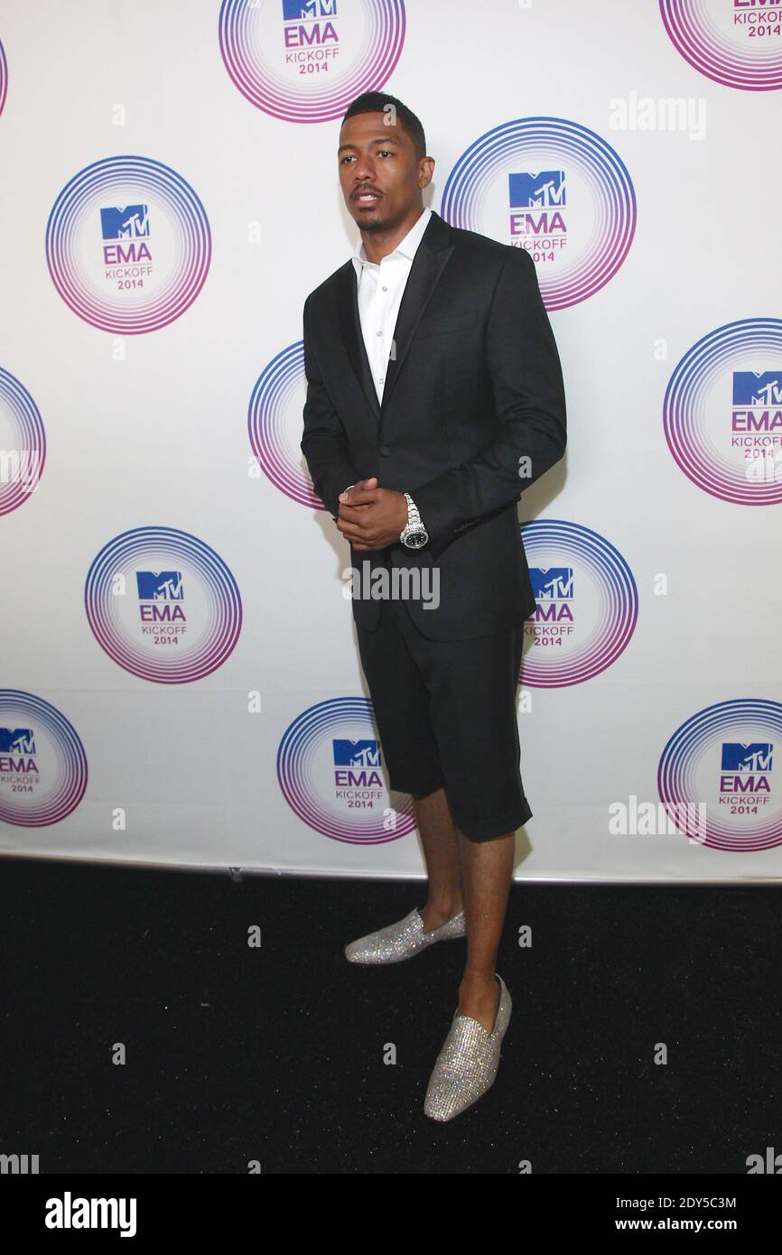 Nick Cannon attends the 2014 MTV EMA Kick Off at the Klipsch ...