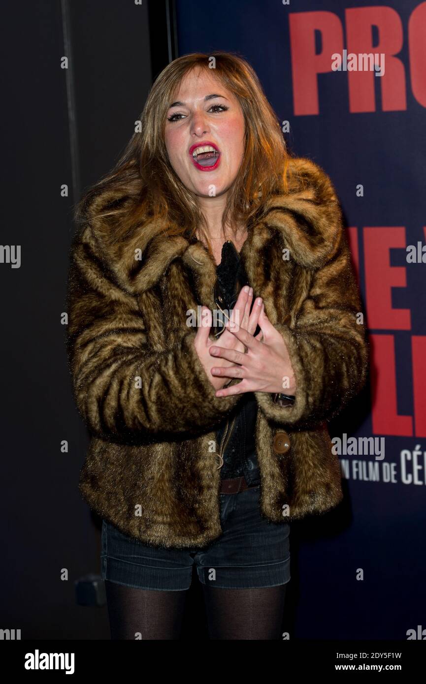 Victoria Bedos attending the premiere of La Prochaine Fois Je Viserai ...