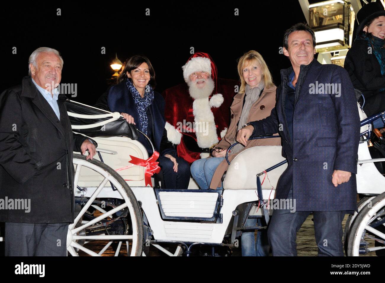 Chantal Ladesou, Jean-Luc Reichmann, Anne Hidalgo and Marcel Campion ...