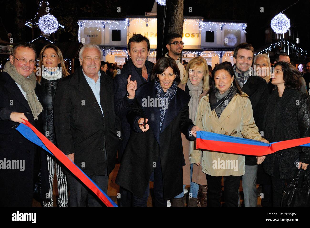Chantal Ladesou, Jean-Luc Reichmann, Anne Hidalgo and Marcel Campion ...