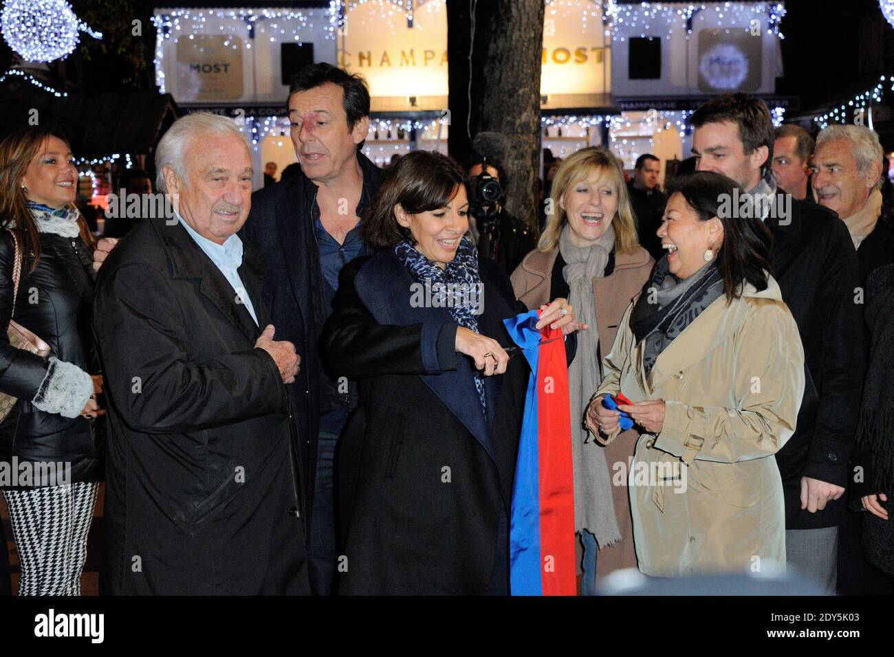 Chantal Ladesou, Jean-Luc Reichmann, Anne Hidalgo and Marcel Campion ...