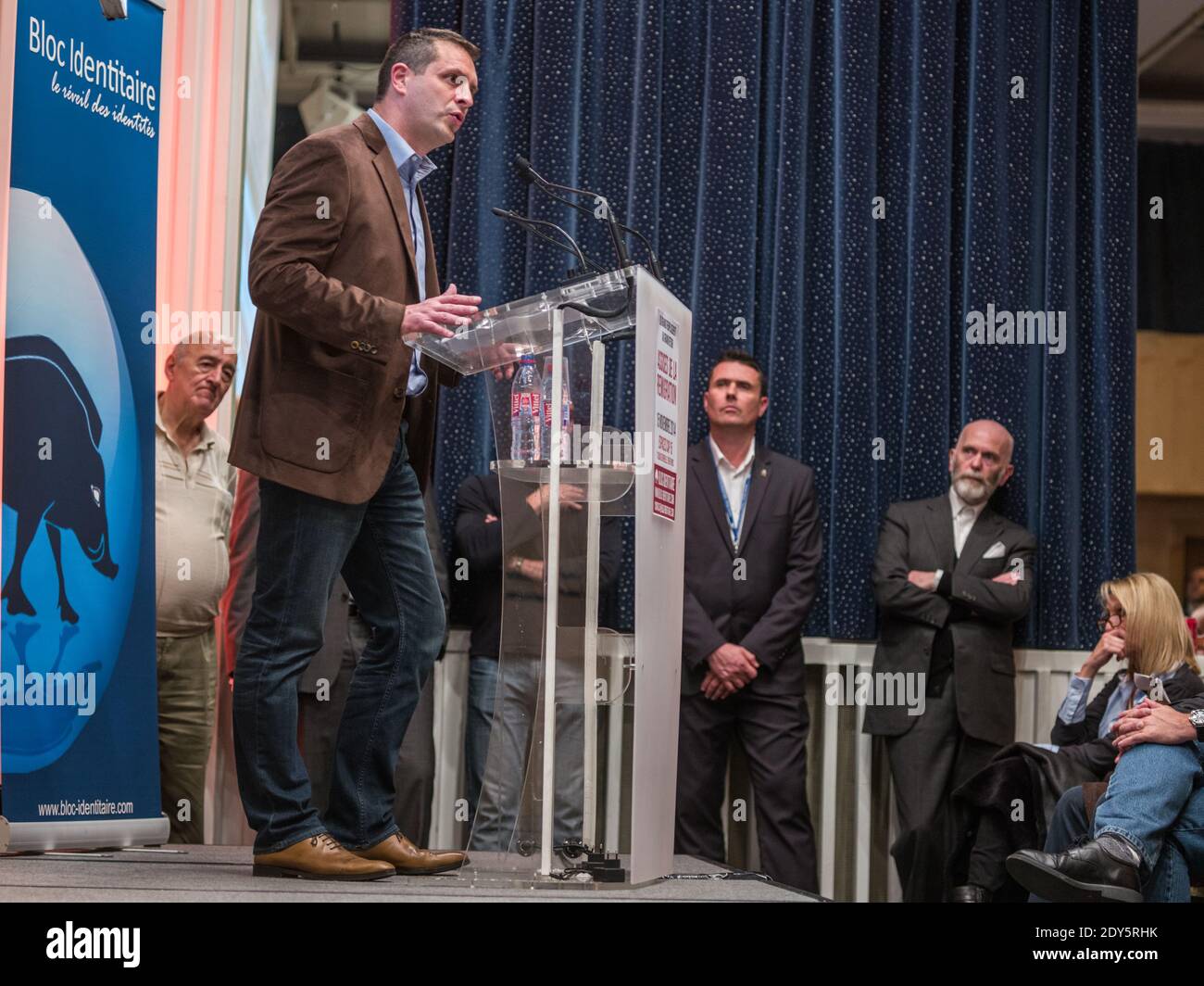 Fabrice Robert takes part in the 'Assises De La Remigration' hosted by ...
