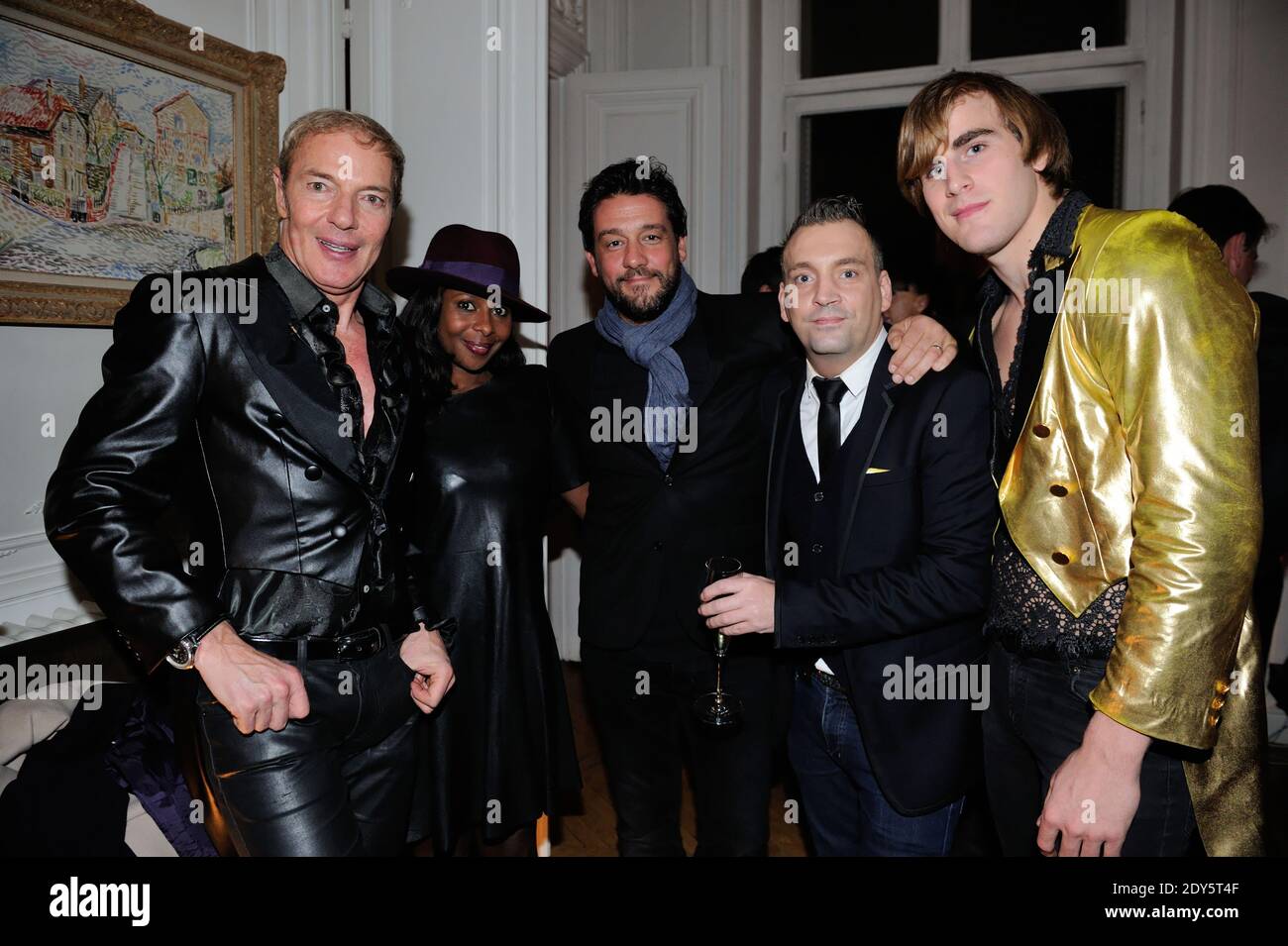 Exclusive - Titoff, Tony Gomez attending Queen Club 25t anniversary ...