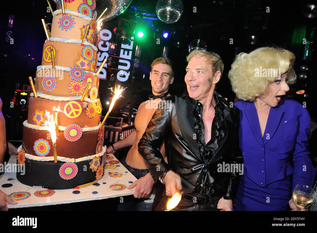 Exclusive - Tony Gomez attending the Queen Club 25th anniversary party ...