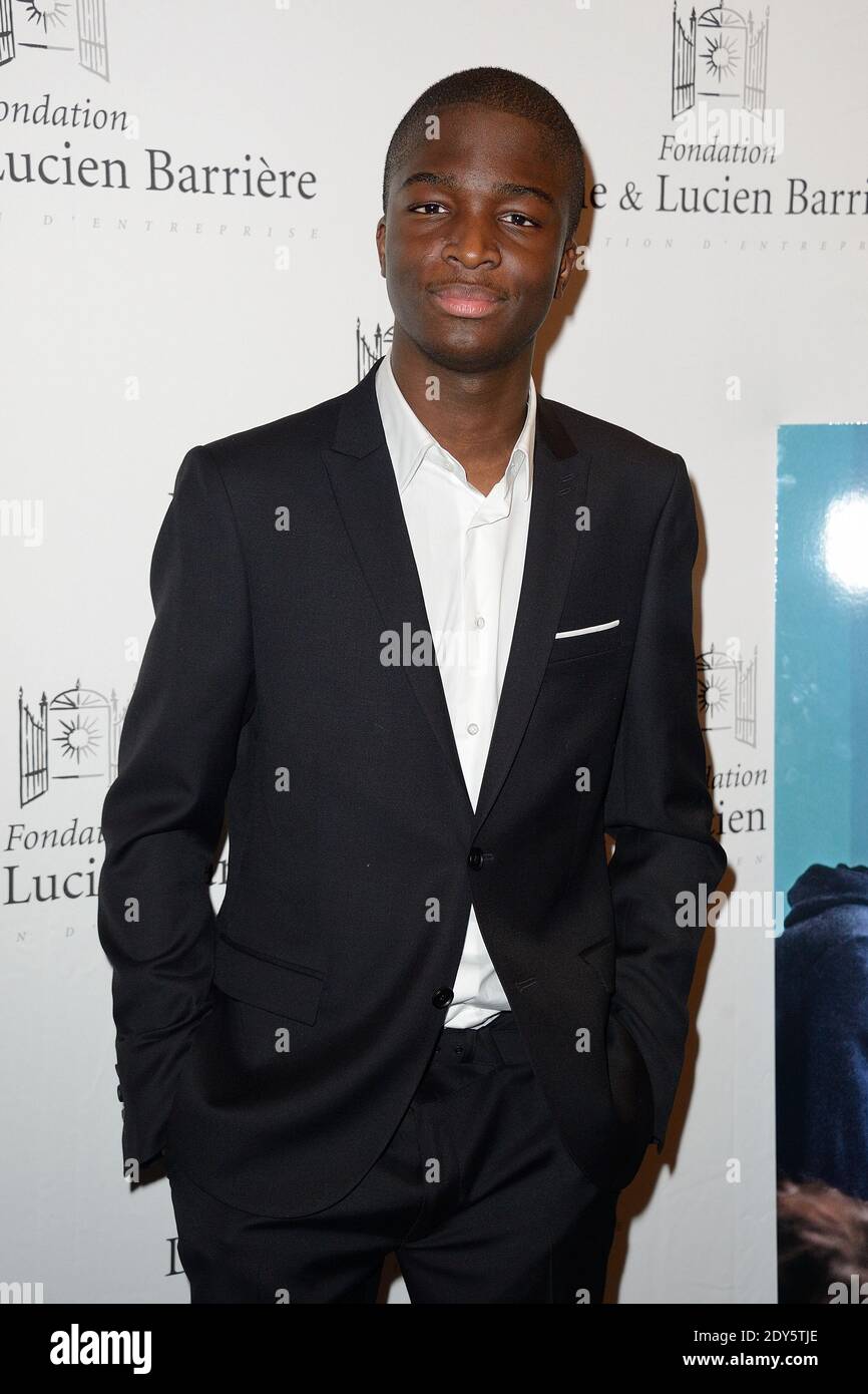 Stephane Bak attending the premiere of the film 'Les Heritiers' during ...