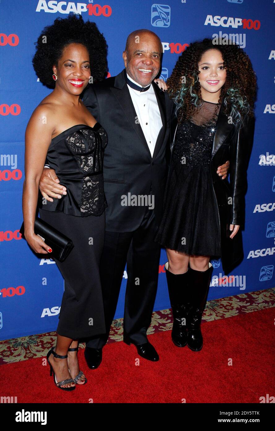 Rhonda Ross, Berry Gordy and Jada Grace attend the ASCAP Centennial ...