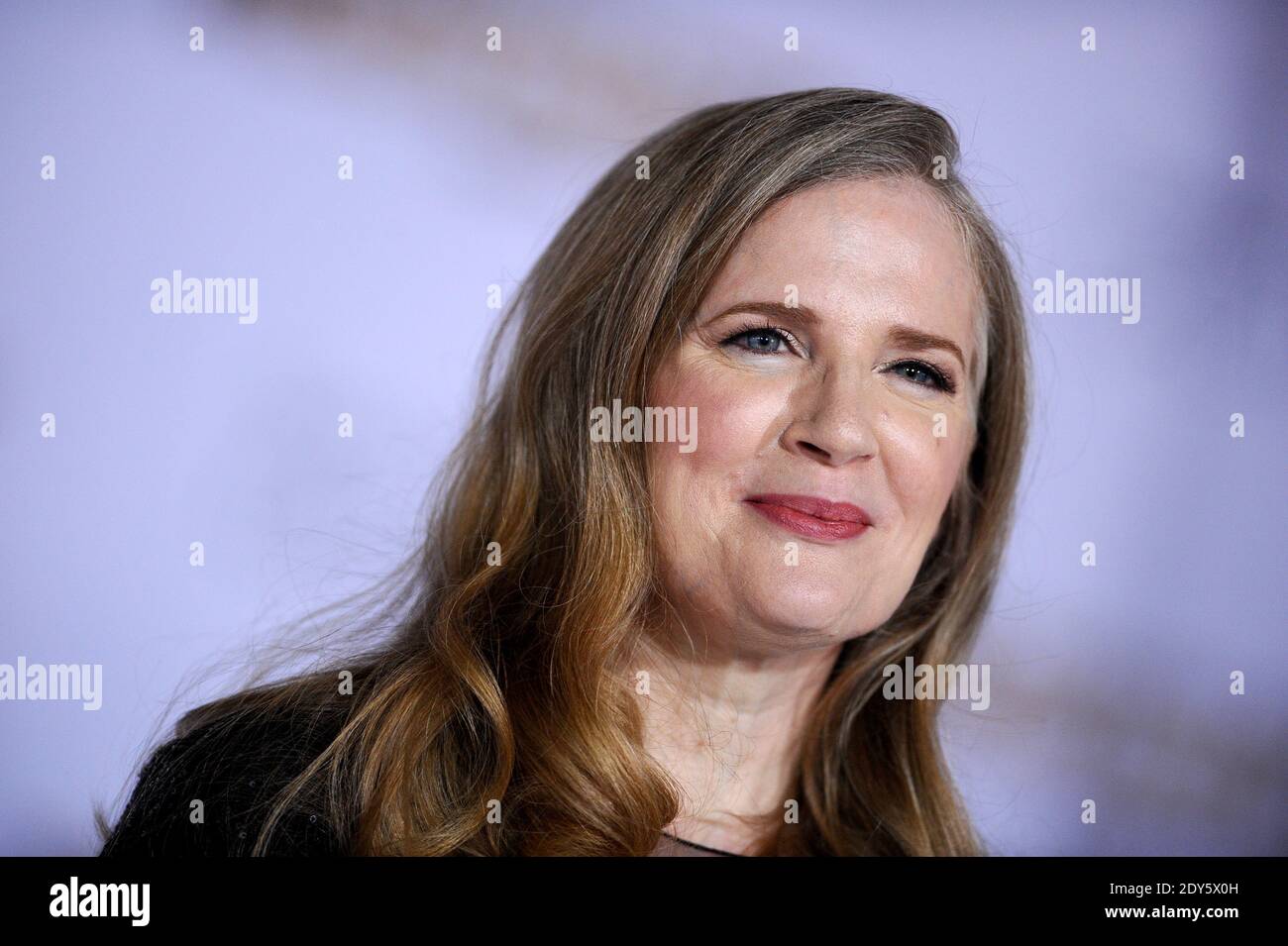 Suzanne Collins attends the premiere of Lionsgate's The Hunger Games ...