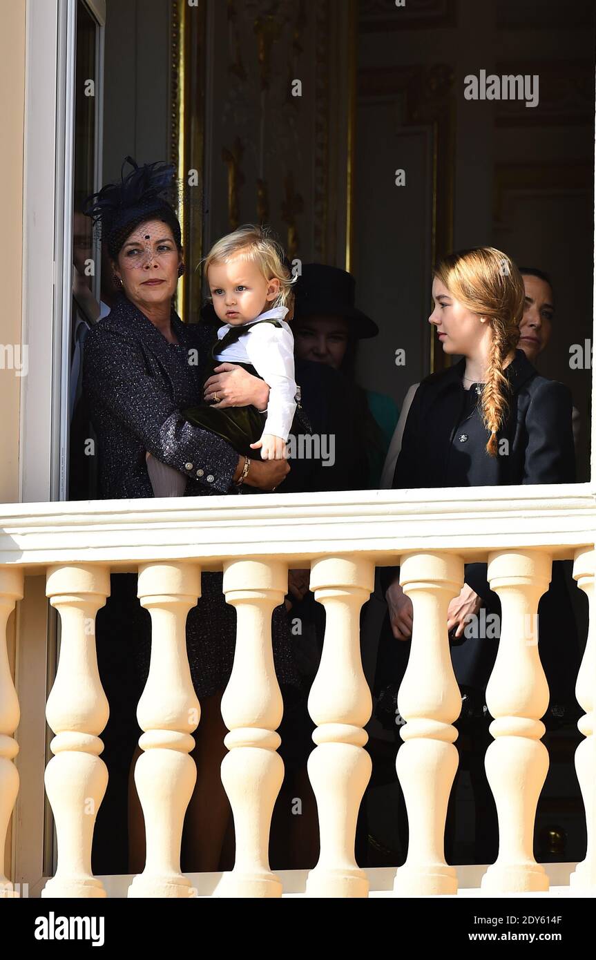 Princess Caroline with grandson Sacha and Princess Alexandra appear at ...