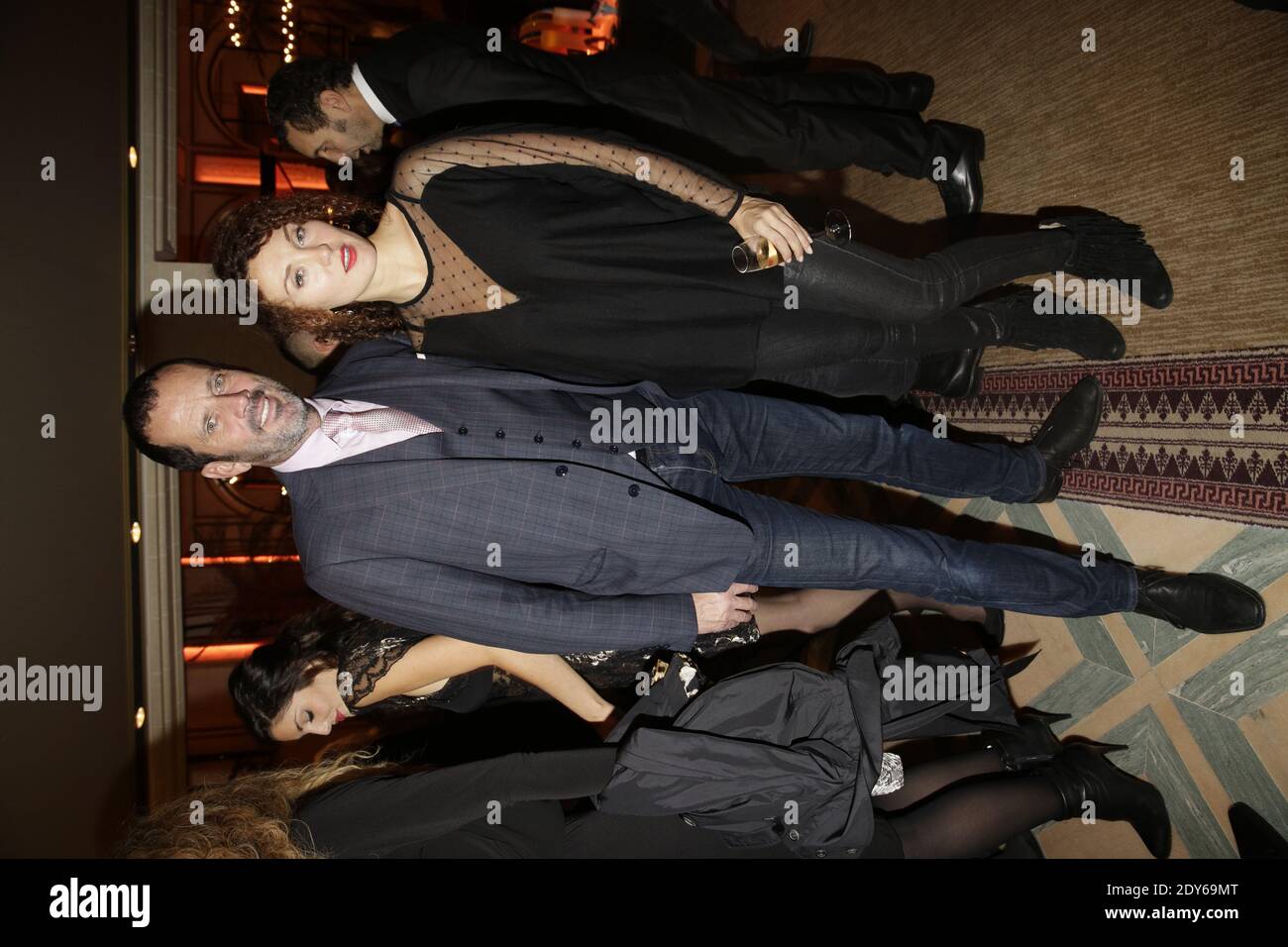 Exclusive - Christian Vadim and Laura Laura Presgurvic attending ...