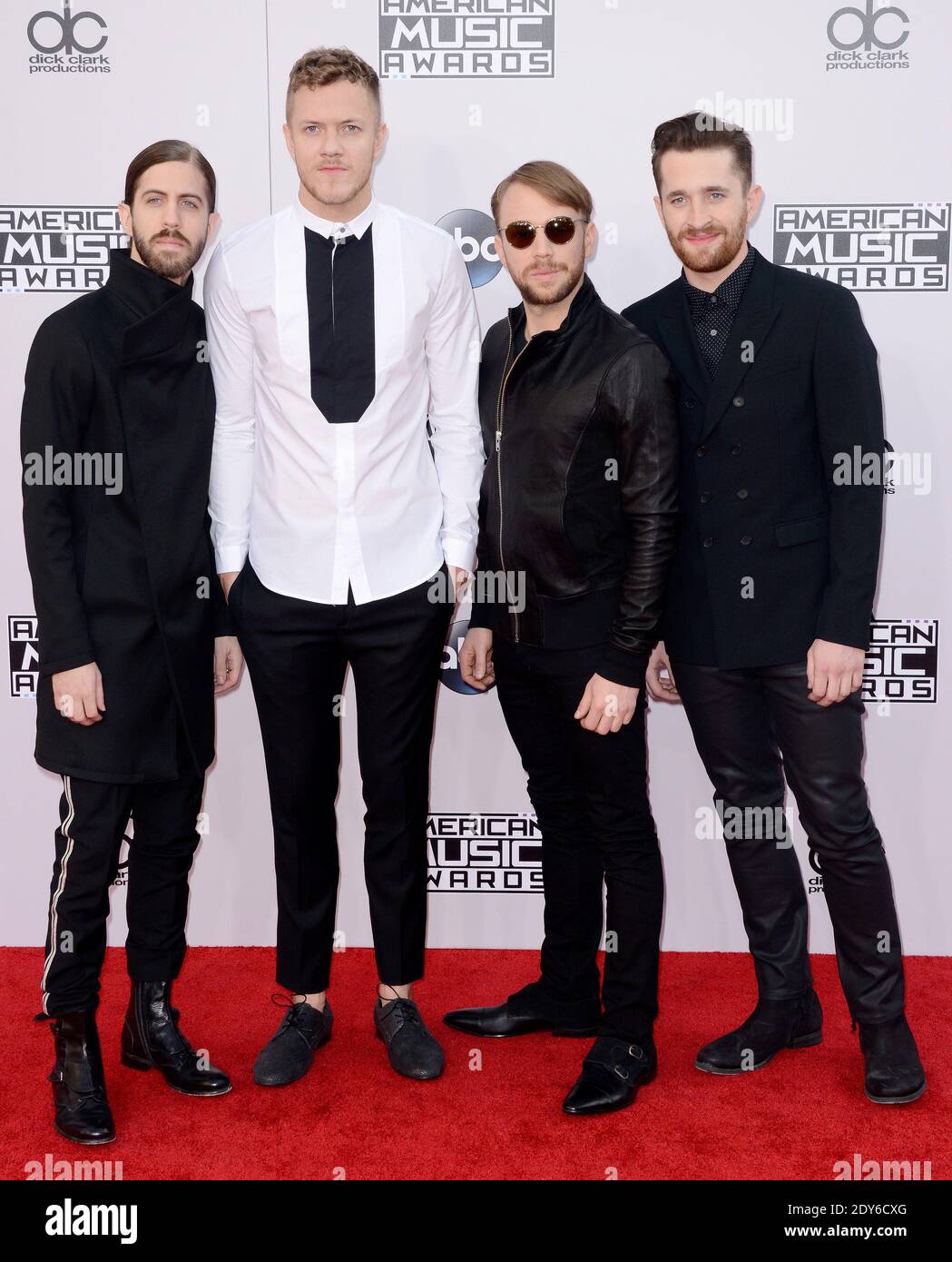 Wayne Sermon, Dan Reynolds, Ben McKee and Daniel Platzman of Imagine ...