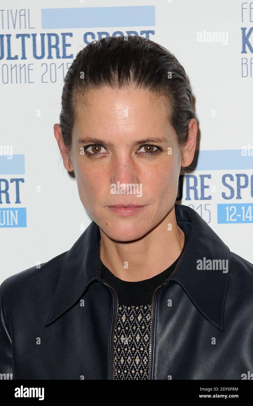 Helene Fillieres attending Kulture Sport Bayonne festival press ...