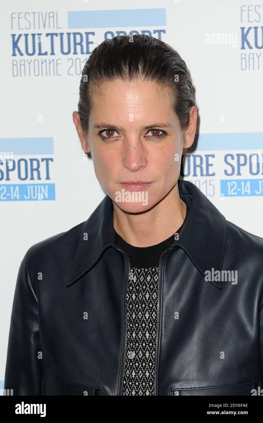 Helene Fillieres attending Kulture Sport Bayonne festival press ...