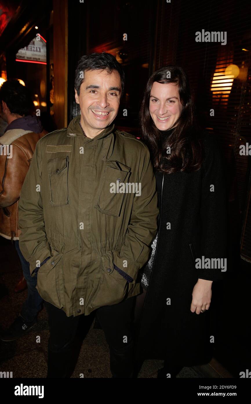 Ariel Wizman and his wife Osnath Assayag attending the Prix Fooding ...