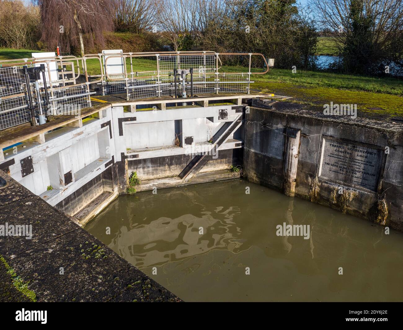 Godstow Lock, River Thames, Oxford, Oxfordshire, England, UK, GB Stock ...