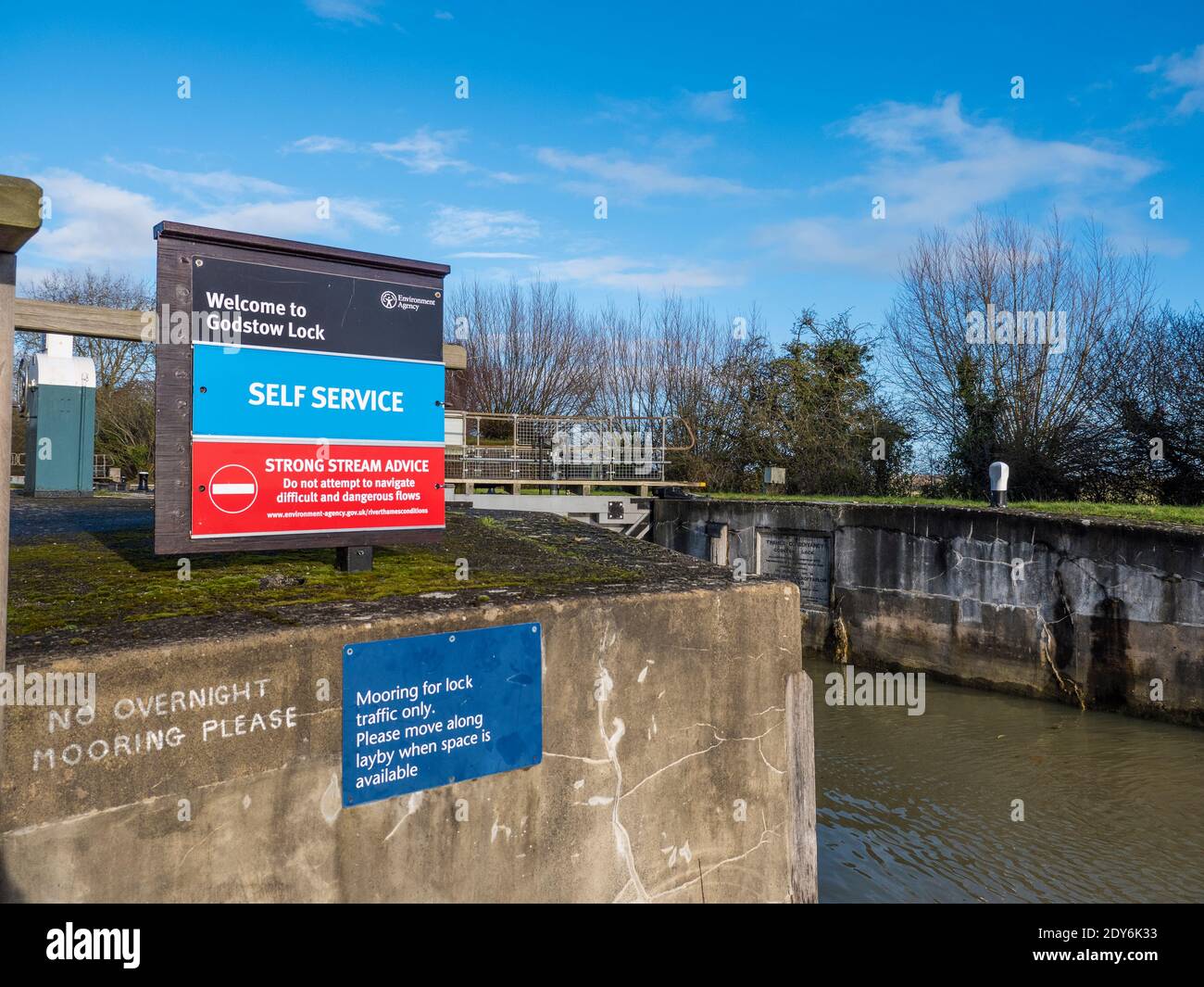 Godstow Lock, River Thames, Oxford, Oxfordshire, England, UK, GB Stock ...