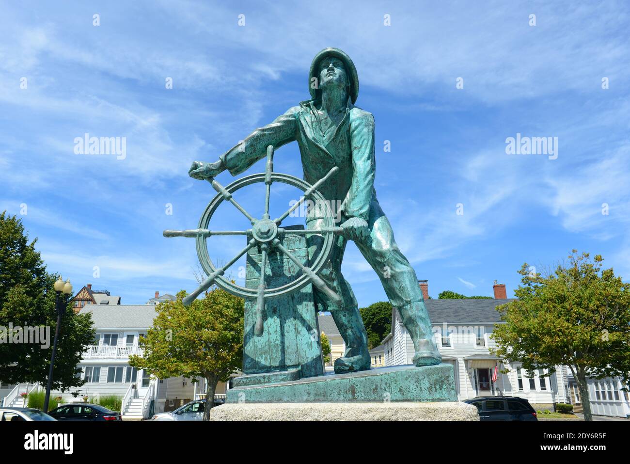 Gloucester Fisherman s Memorial a.k.a. Man at the Wheel located near ...