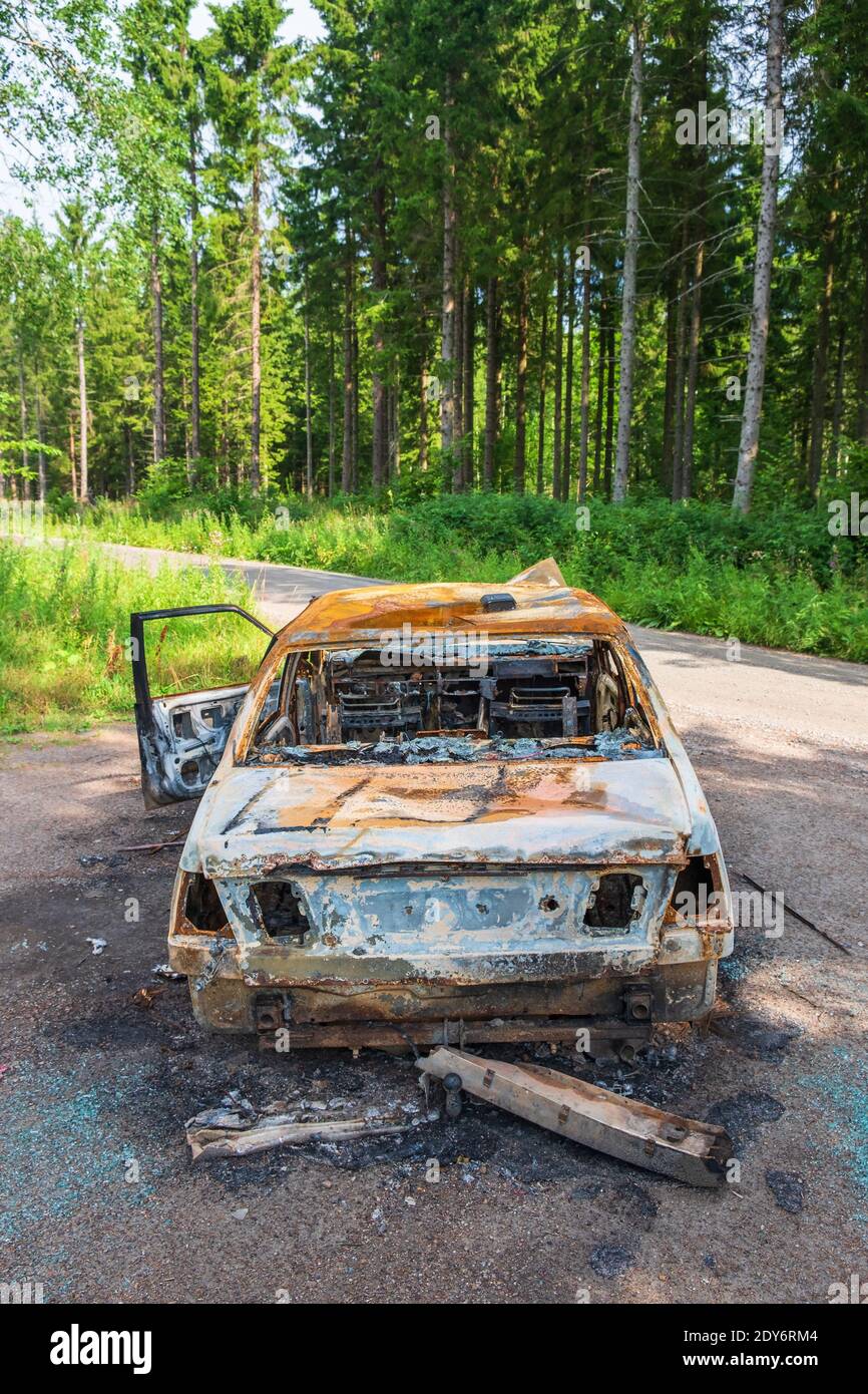 Burning out the old hi-res stock photography and images - Alamy