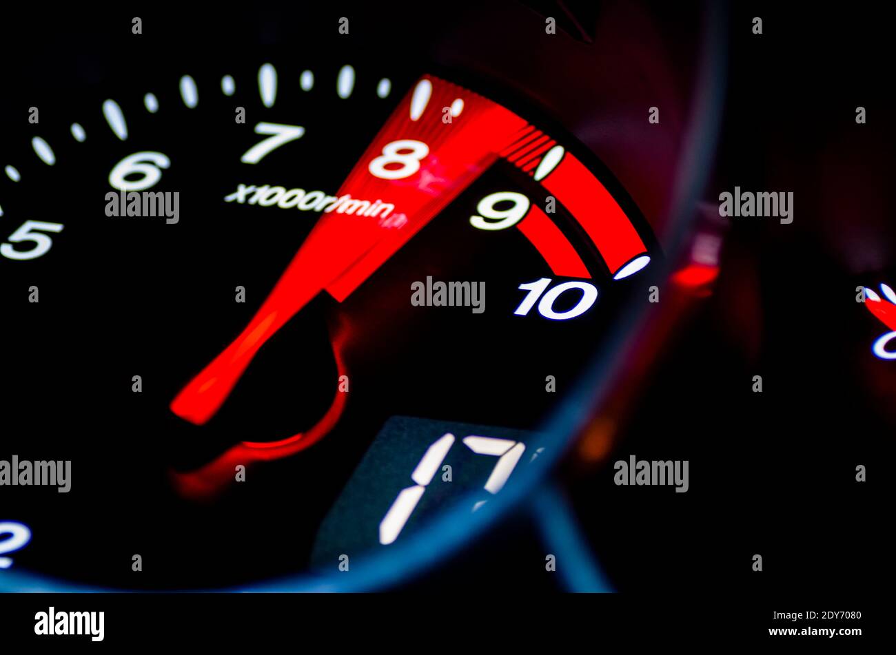 Drag racing car dashboard hi-res stock photography and images - Alamy