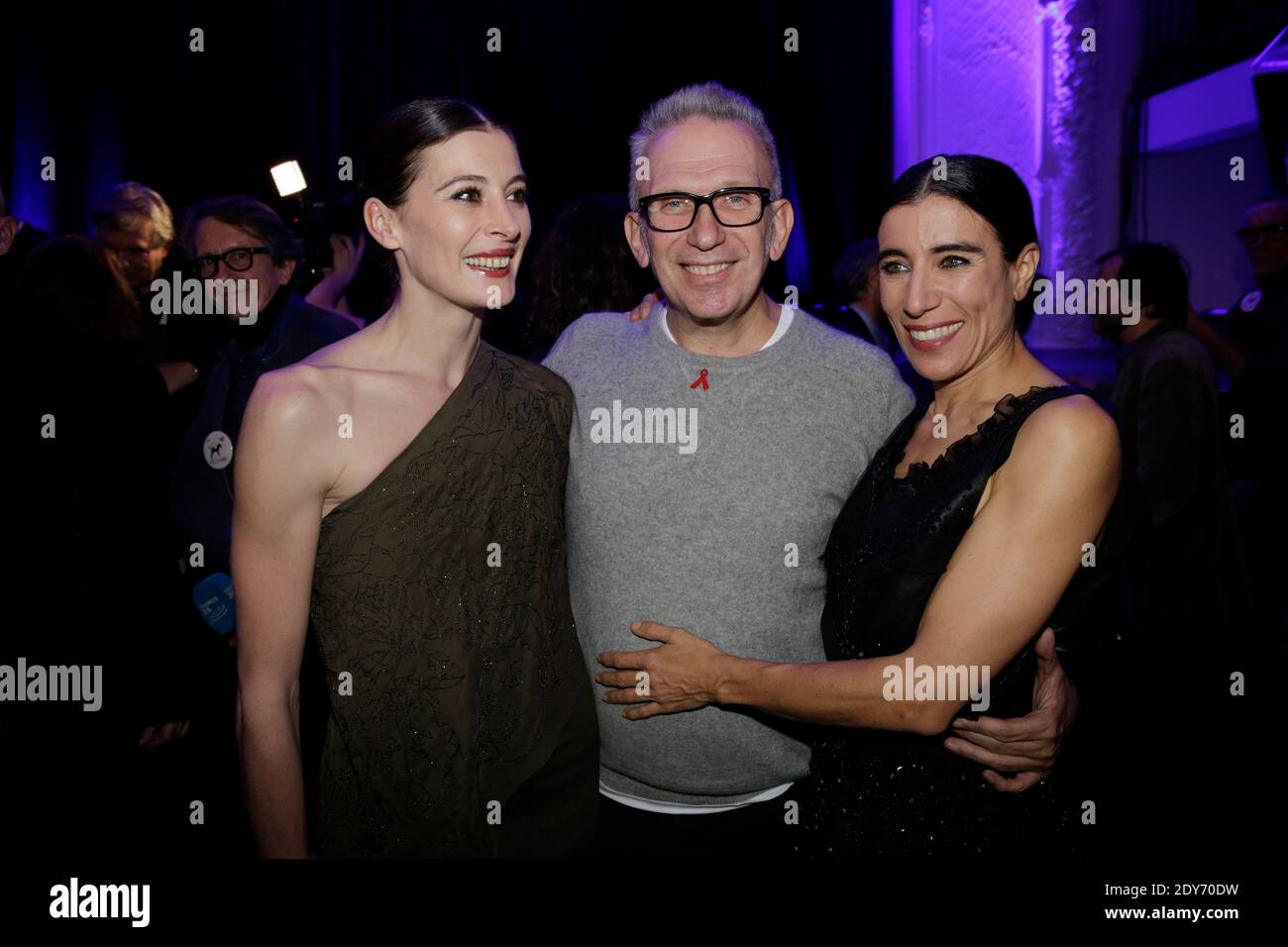 Marie-Agnes Gillot, Jean-Paul Gaultier and Blanca Li attending the ...