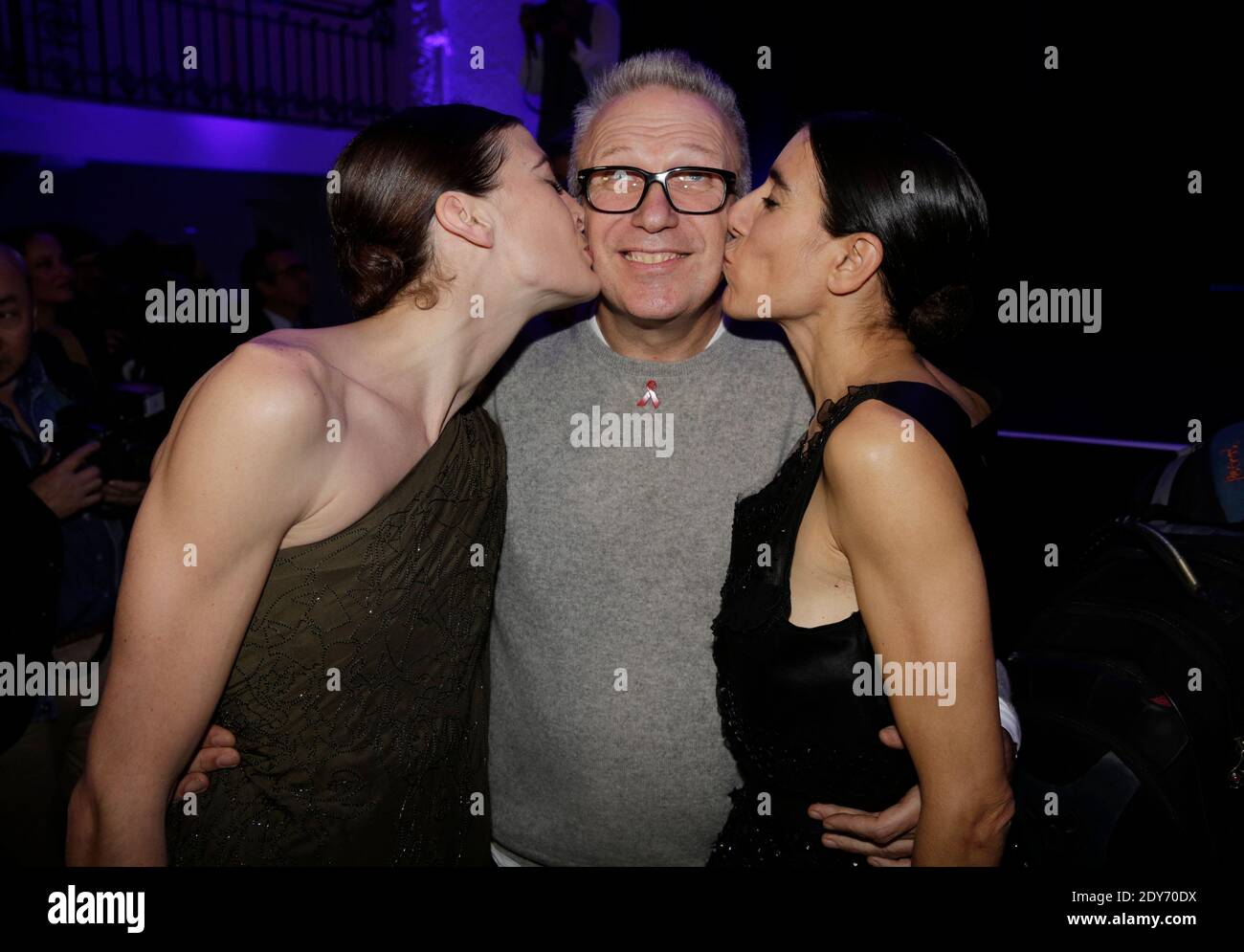 Marie-Agnes Gillot, Jean-Paul Gaultier and Blanca Li attending the ...