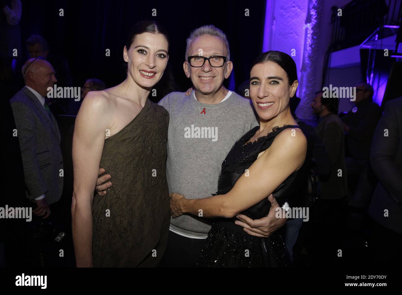 Marie-Agnes Gillot, Jean-Paul Gaultier and Blanca Li attending the ...
