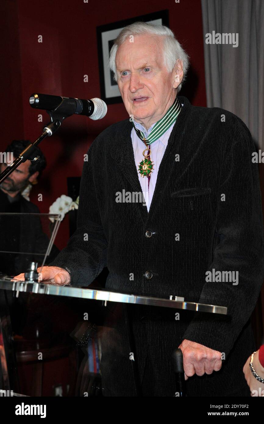 John Boorman attending the ceremony in honor of John Boorman who is ...