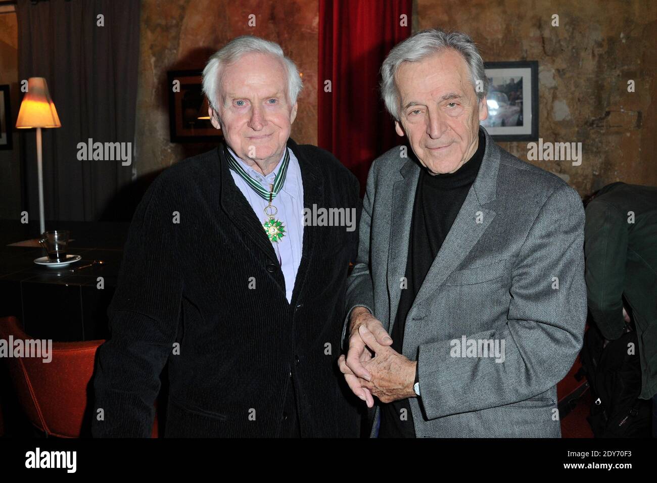 John Boorman and Constantin Costa-Gavras attending the ceremony in ...