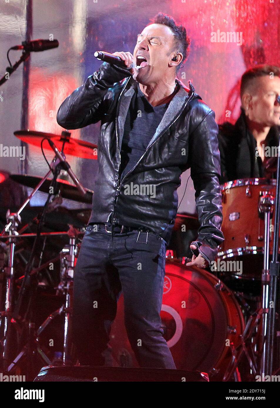 Bruce Springsteen performs during a special concert on Aids day in ...