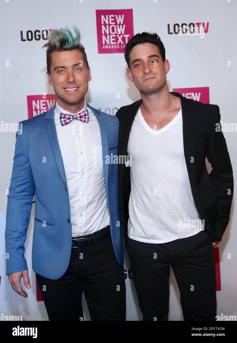 Lance Bass and Michael Turchin attend Logo TV's 2014 NewNowNext Awards ...