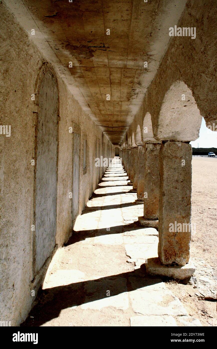 Underneath building corridor hi-res stock photography and images - Alamy