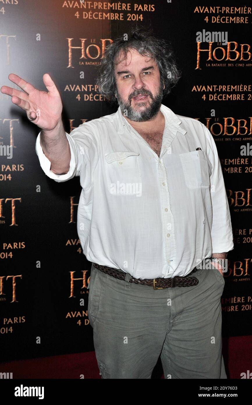 Director Peter Jackson attending The Hobbit Premiere at the Grand Rex ...