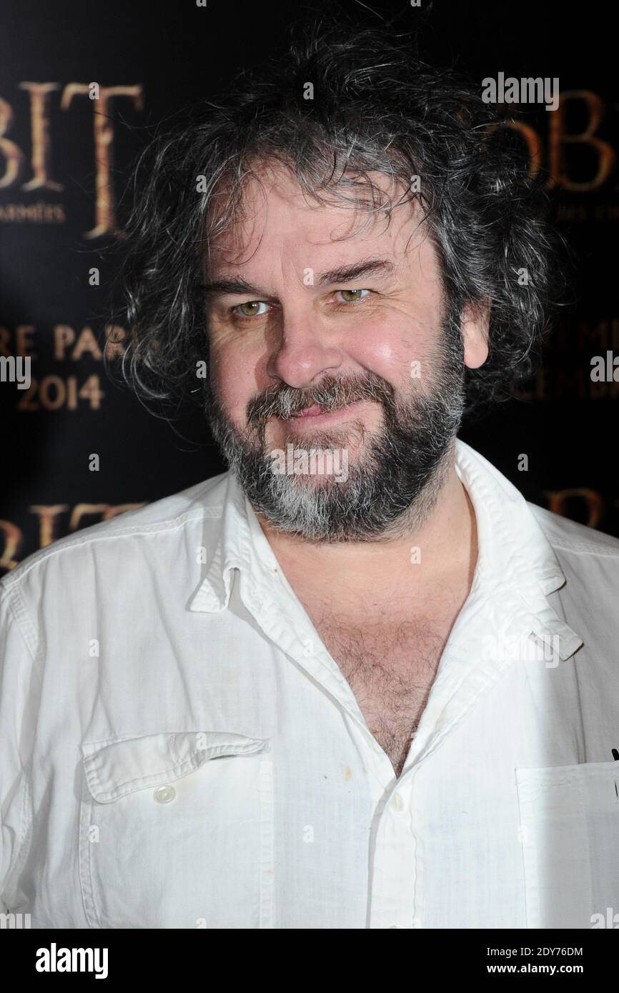 Director Peter Jackson attending The Hobbit Premiere at the Grand Rex ...