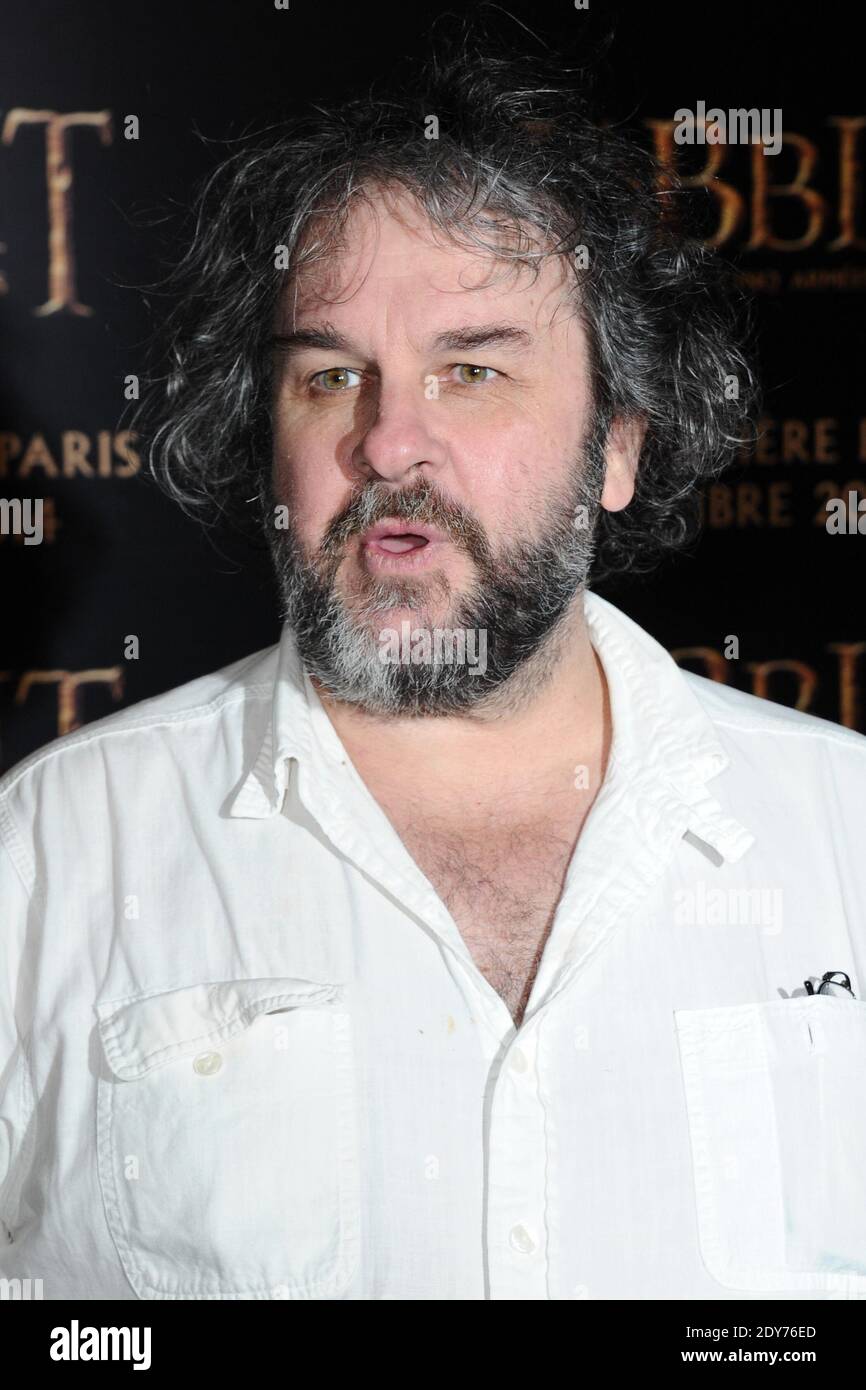Director Peter Jackson attending The Hobbit Premiere at the Grand Rex ...