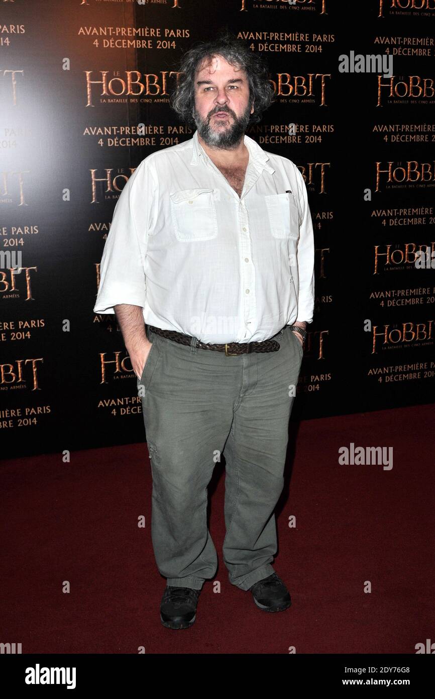 Director Peter Jackson attending The Hobbit Premiere at the Grand Rex ...