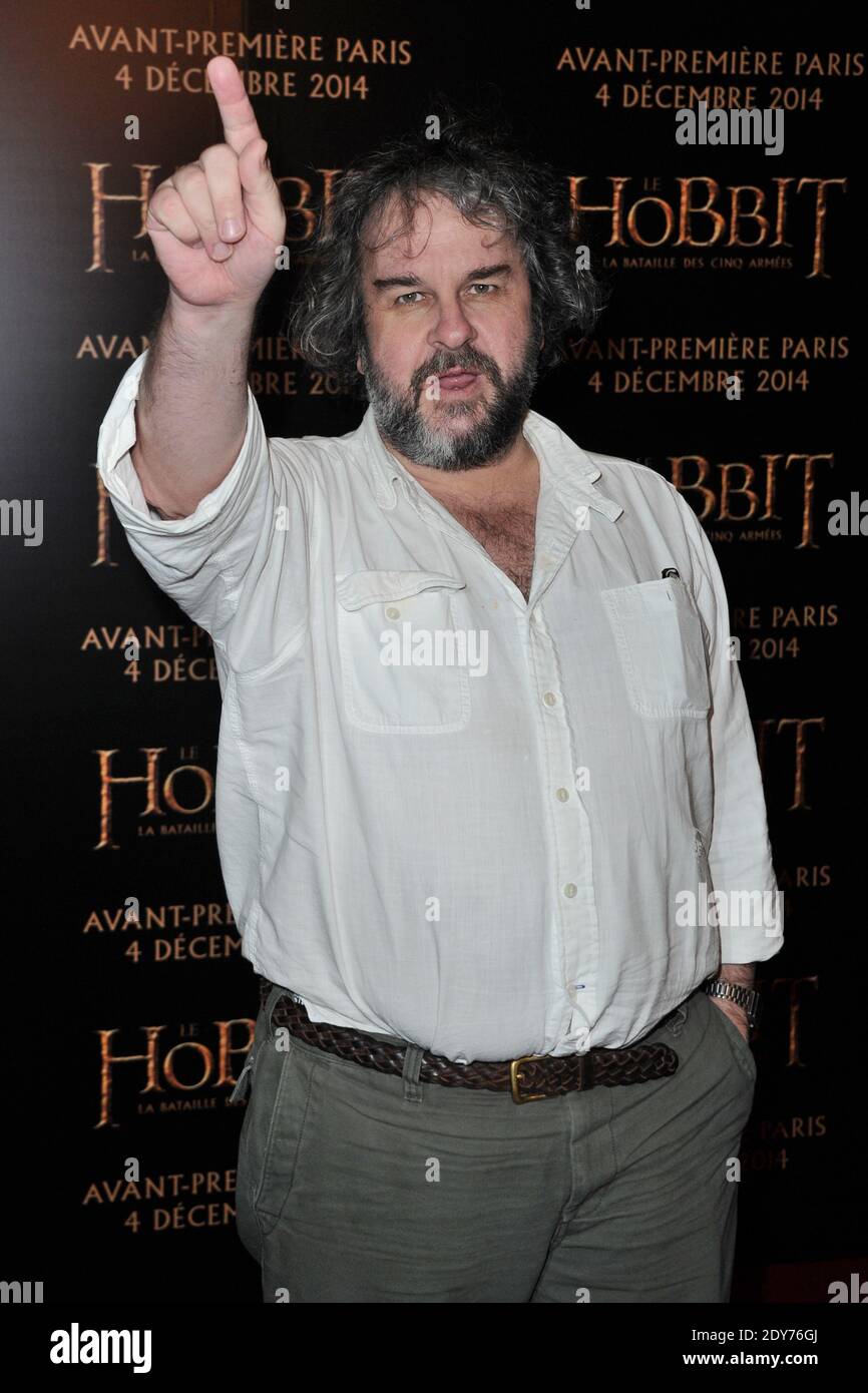 Director Peter Jackson attending The Hobbit Premiere at the Grand Rex ...