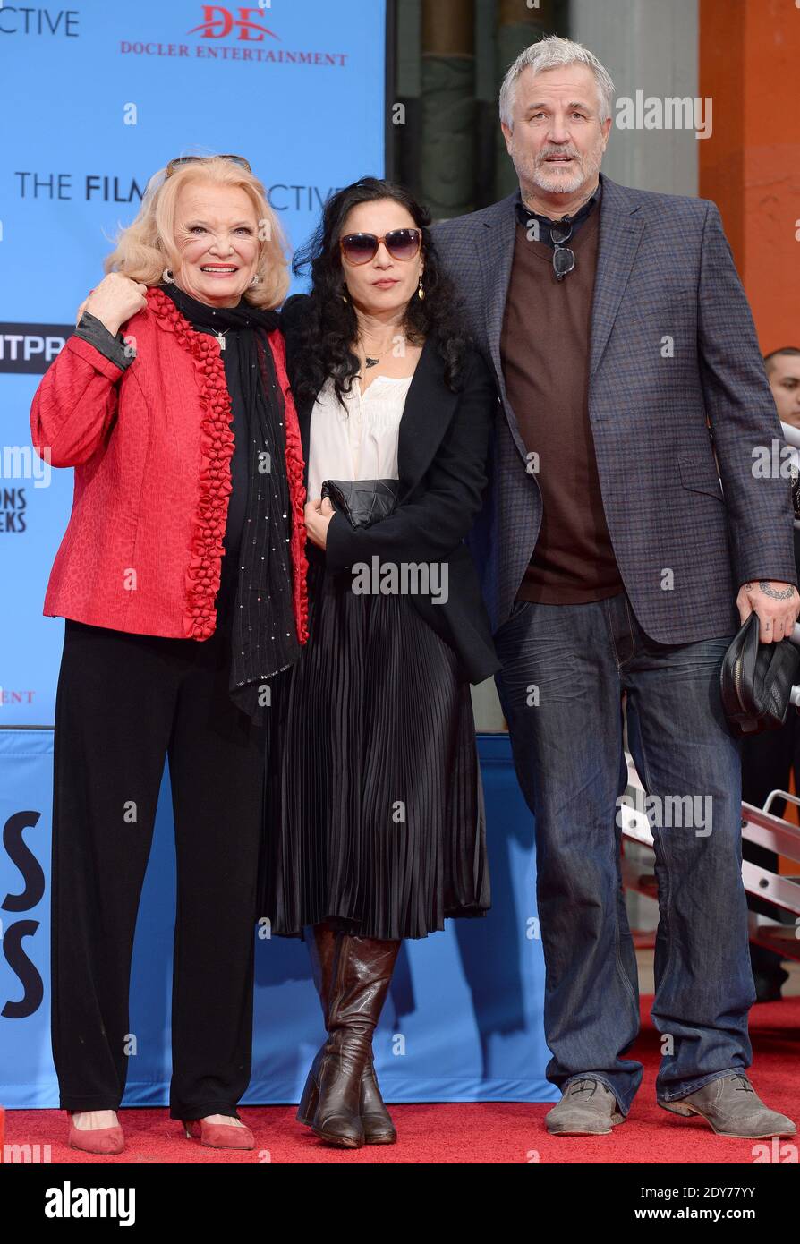 Gena Rowlands is honored with handprint and footprint ceremony at TCL ...