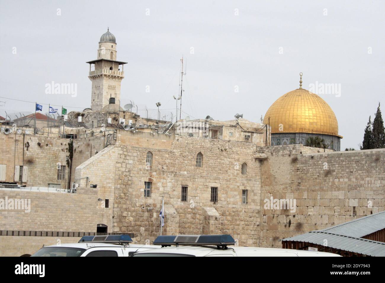 Le mur des lamentations devant Al Aqsa Stock Photo - Alamy