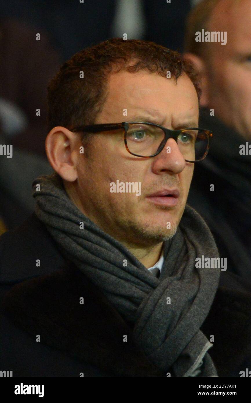 Actor Danny Boon during the French First League soccer match, Paris-St ...