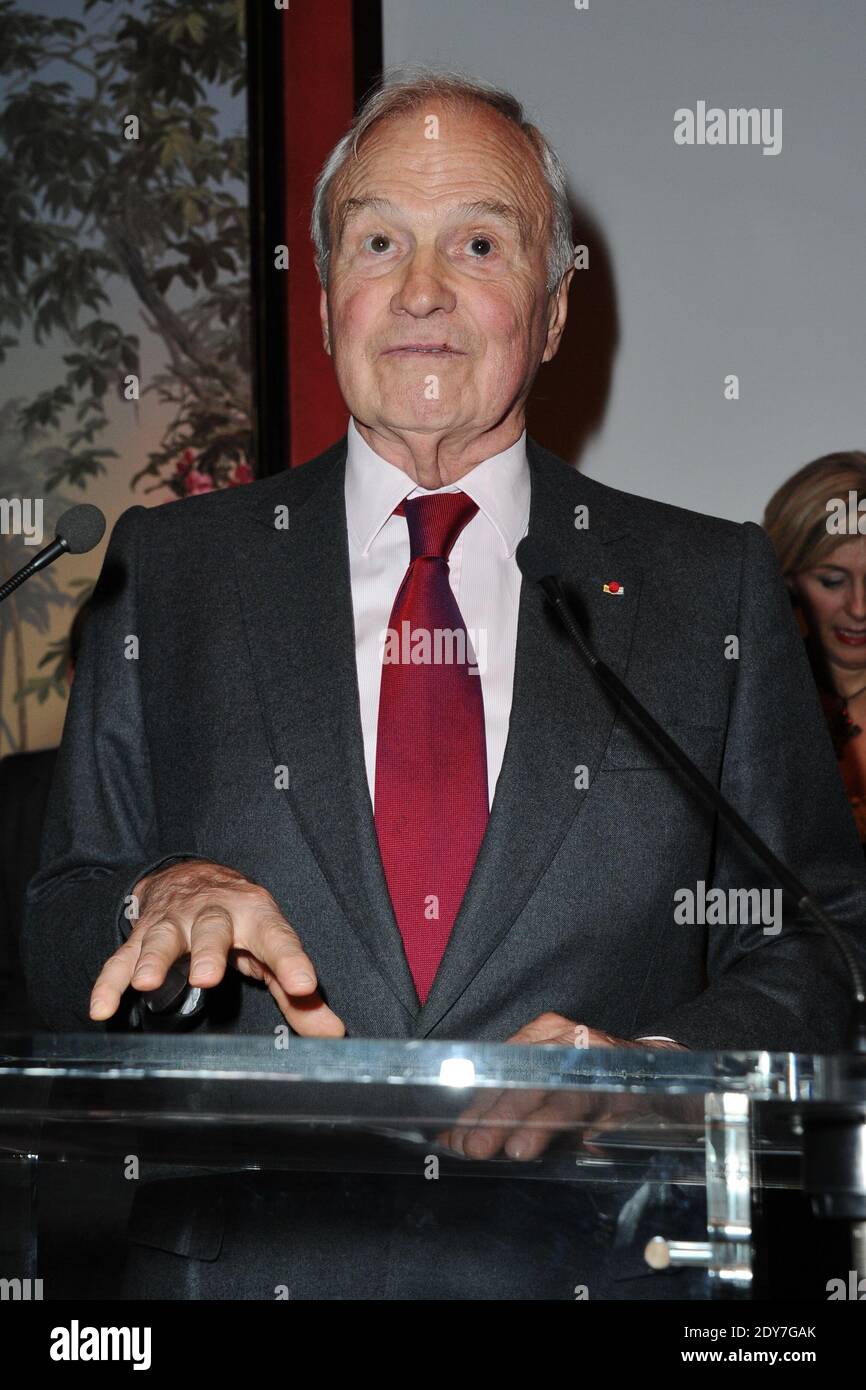 Claude Bebear attending the Prix de la Femme d'Influence 2014 at the ...