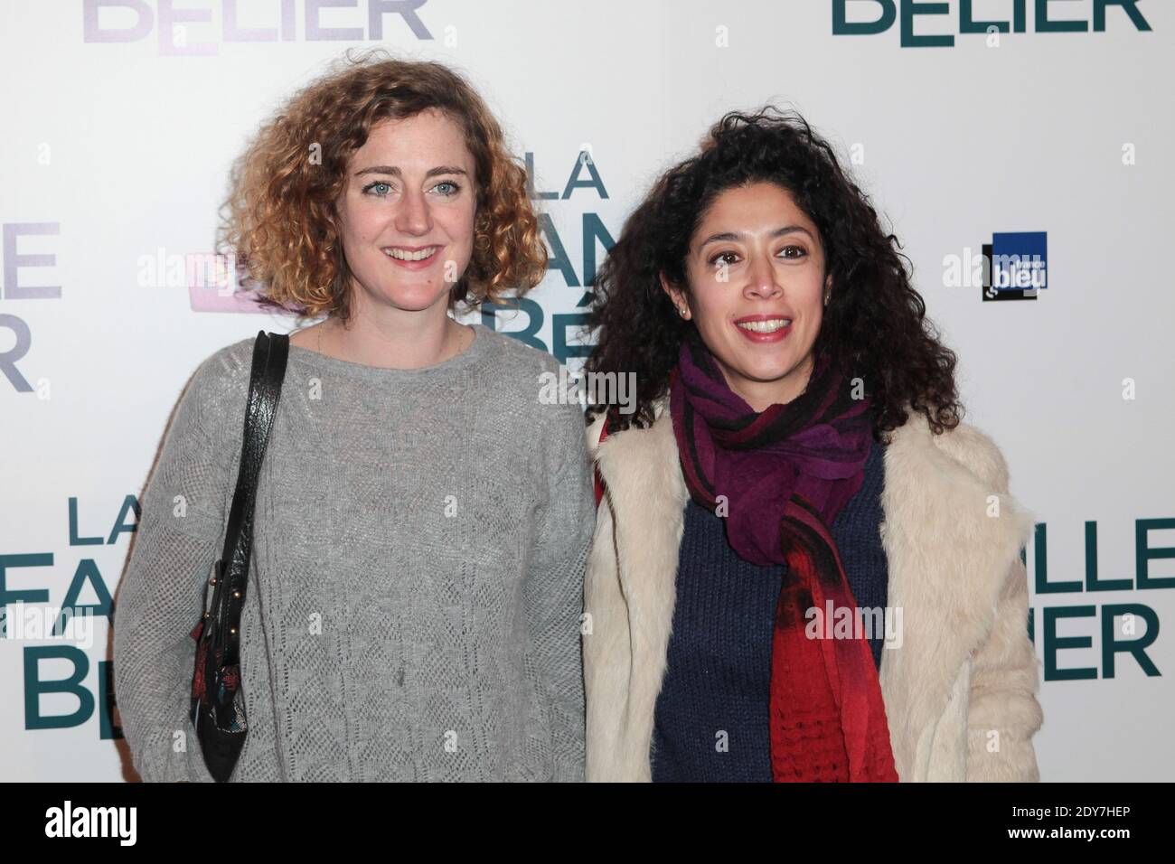 attending the French Premiere of the Movie "La famille Belier" held at ...