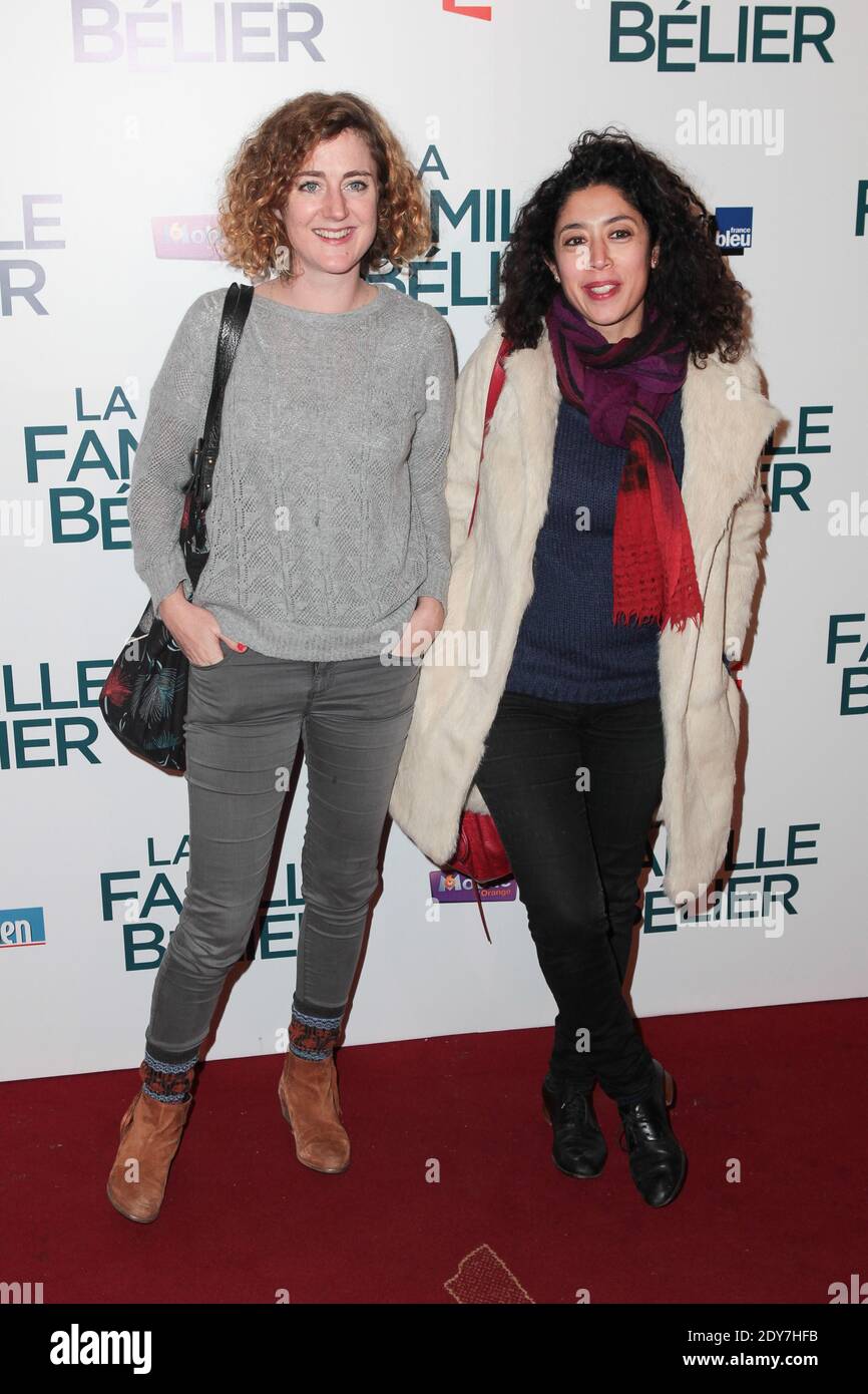 attending the French Premiere of the Movie "La famille Belier" held at ...