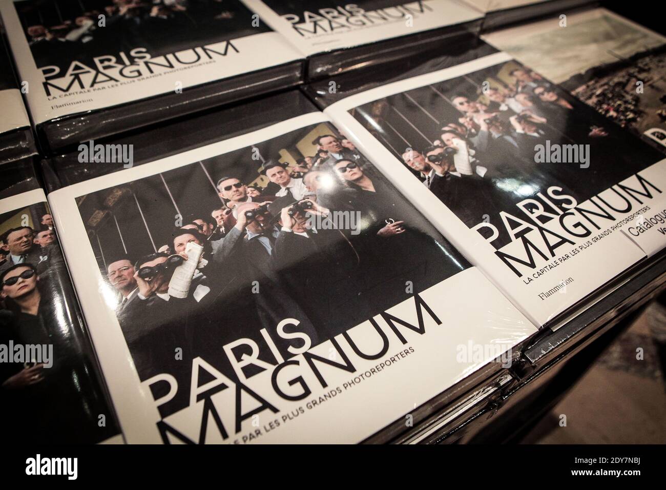 View of the opening Paris Magnum photos exhibition about Pictures of ...
