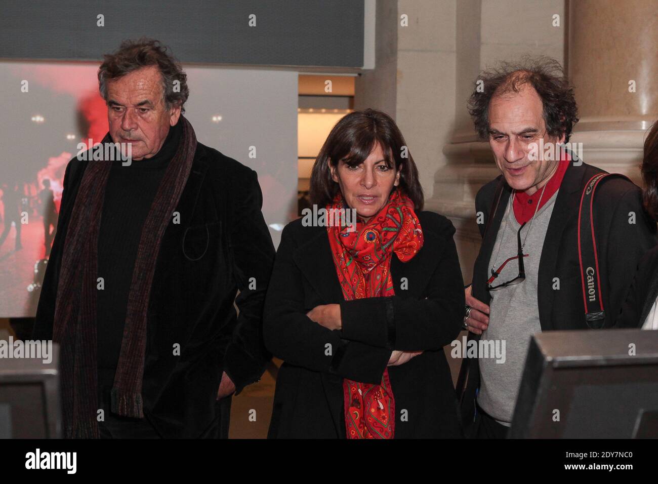 Bruno Barbey, Mayor of Paris Anne Hidalgo and Patrick Zachmann ...