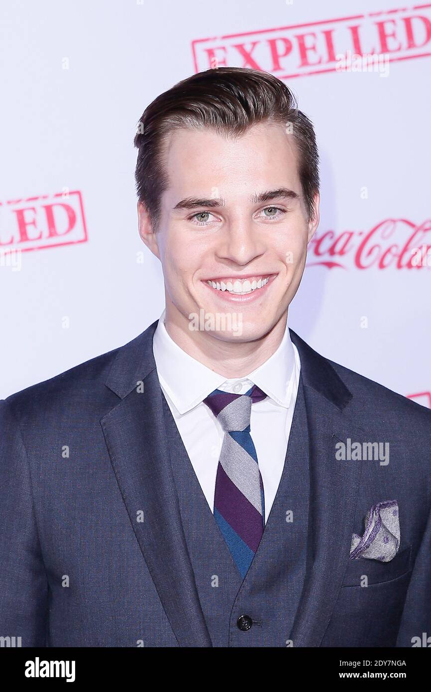 Marcus Johns attends the premiere of AwesomenessTV's Expelled at ...