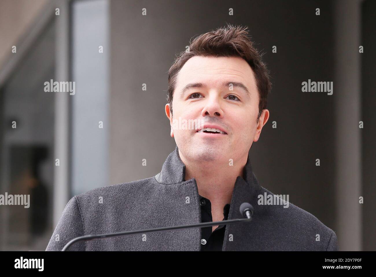 Actor Seth MacFarlane attends Don Mischer being honored with a Star on ...