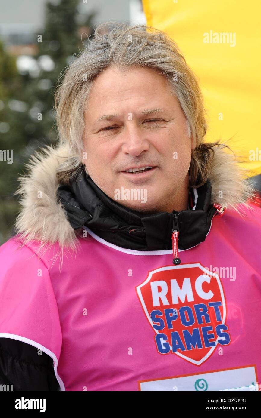 Exclusive - Denis Charvet attending the RMC Sport Games at Les Menuires ...