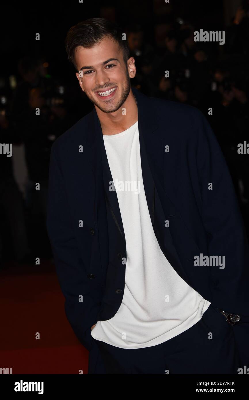 David Carrera attends the NRJ Music Awards at Palais des Festivals on ...